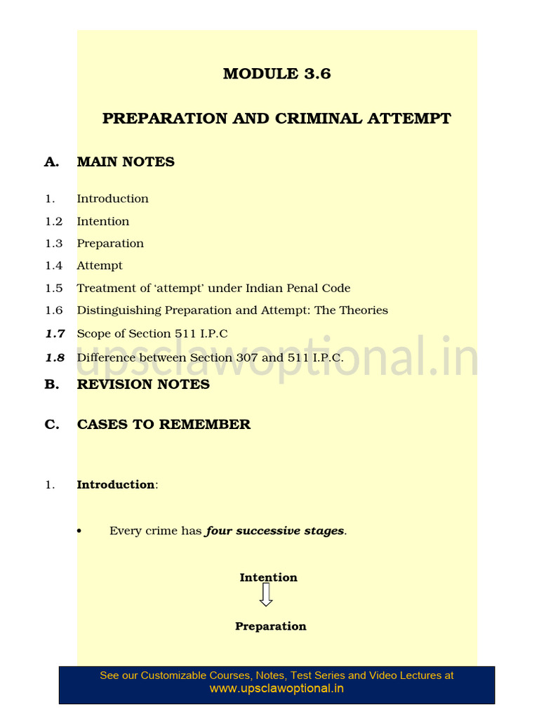 Distinguishing Attempt from Preparation | PDF | Crimes | Crime & Violence