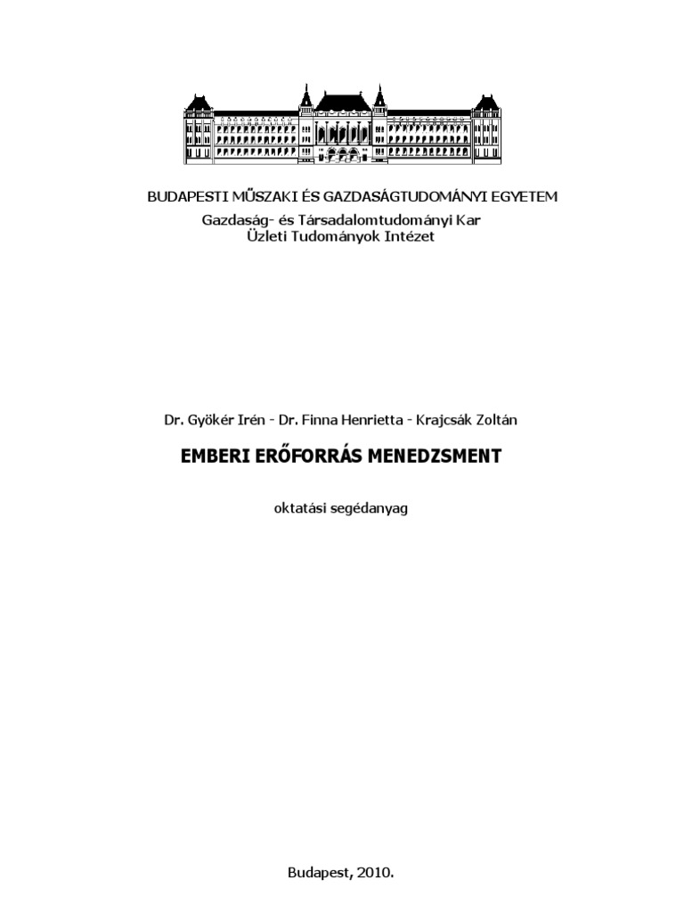 Emberi Erõforrás Menedzsment | PDF