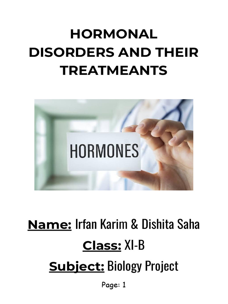 BIOLOGY PROJECT CLASS X | PDF | Thyroid | Diabetes BIOLOGY PROJECT CLASS X | PDF | Thyroid | Diabetes