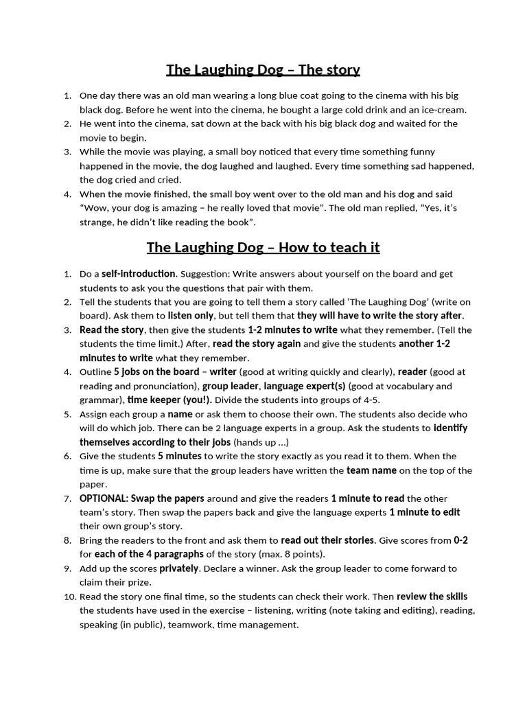 The Laughing Dog | PDF