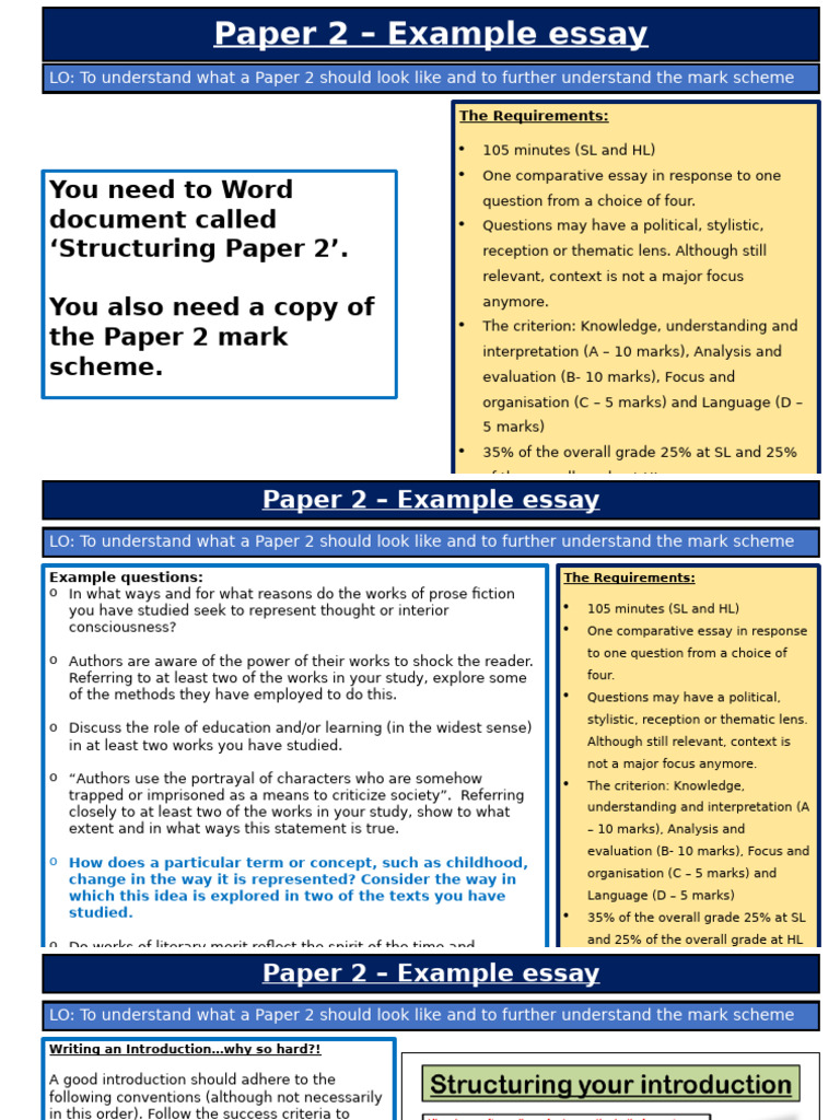 Paper 2 Example Essay | PDF | Essays | Knowledge