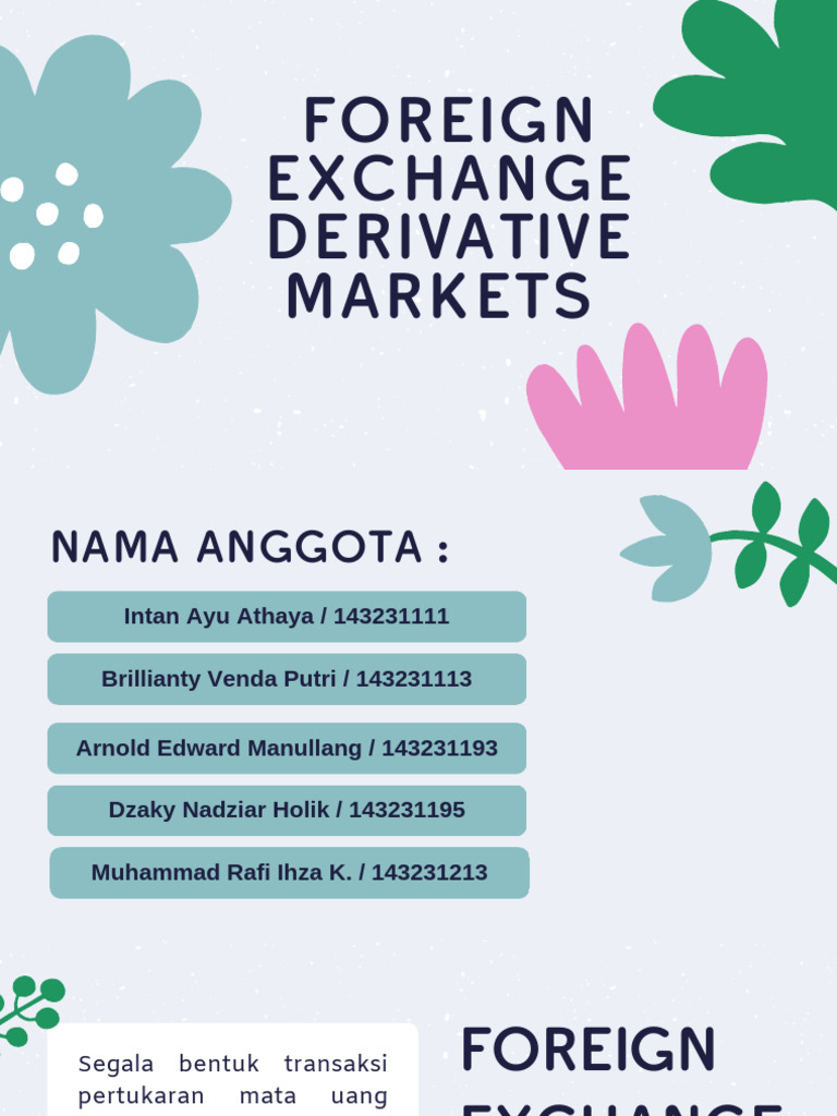 Pasar Derivatif Valuta Asing dan Analisis | PDF