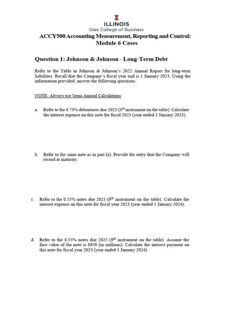 Module 6 Case | PDF | Finance & Money Management