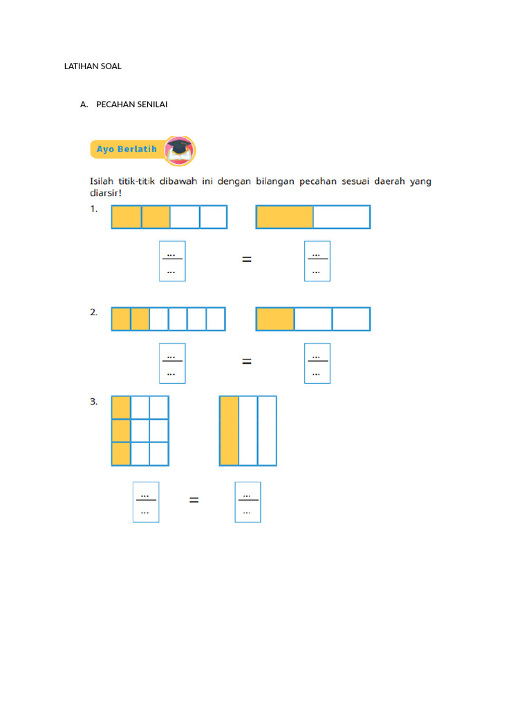 Latihan Soal Pecahan Desimal dan Persen | PDF