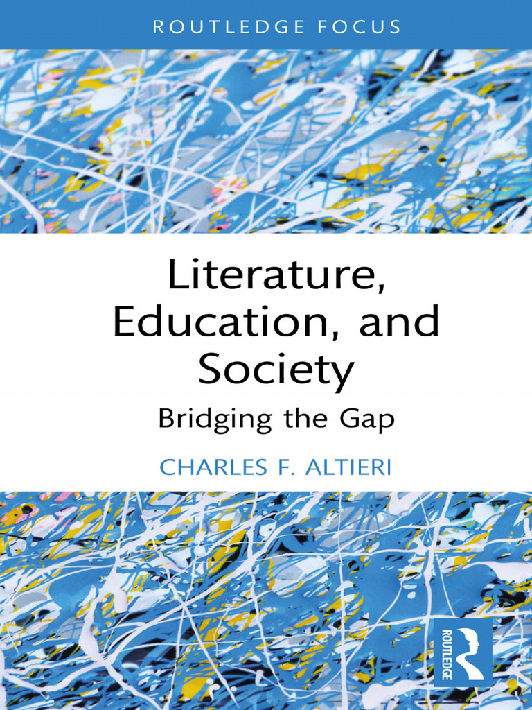 (Routledge Focus On Literature) Charles F. Altieri - Literature ...