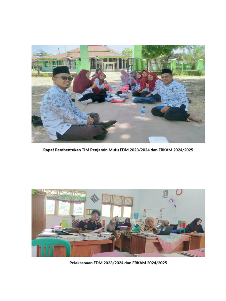 Rapat Pembentukan TIM Penjamin Mutu EDM 2023 | PDF