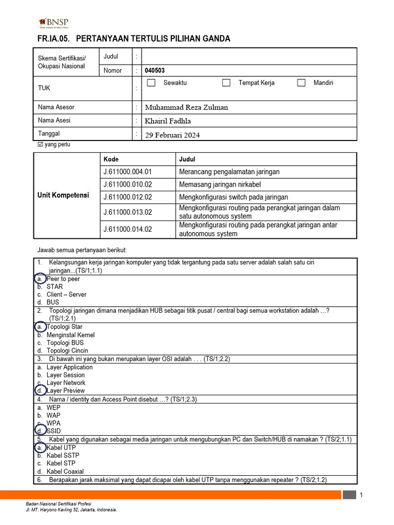 Khairil Fadhla - Jna | PDF | Komputer