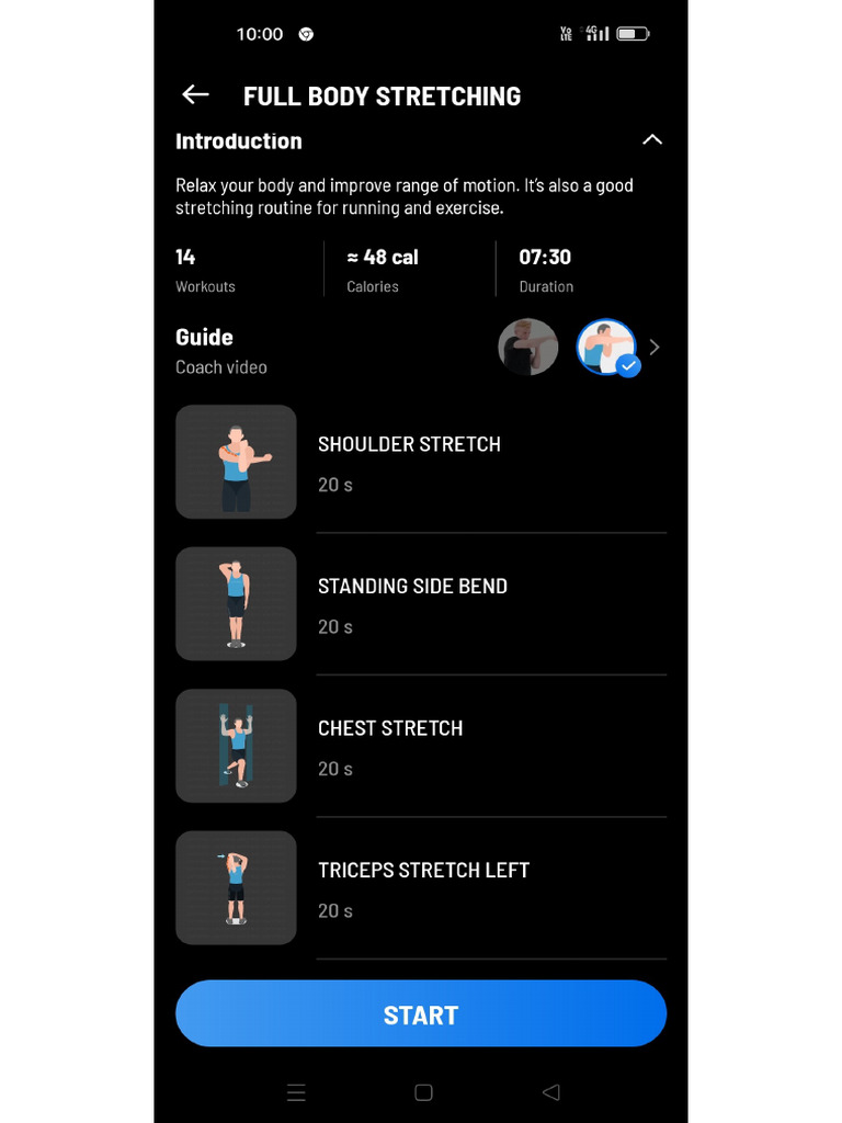 Full Body Stretching | PDF