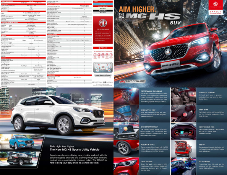 MG HS Brochure 4pages Compressed | PDF