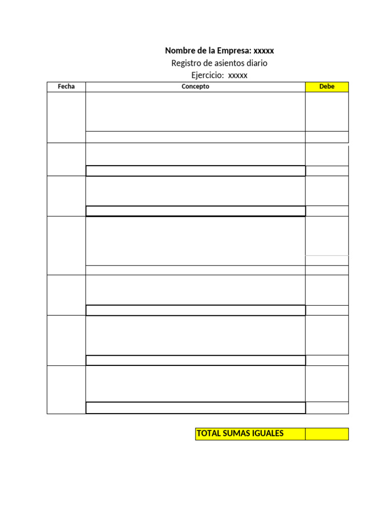 Formatos Contables Actividad 2 m31 | PDF