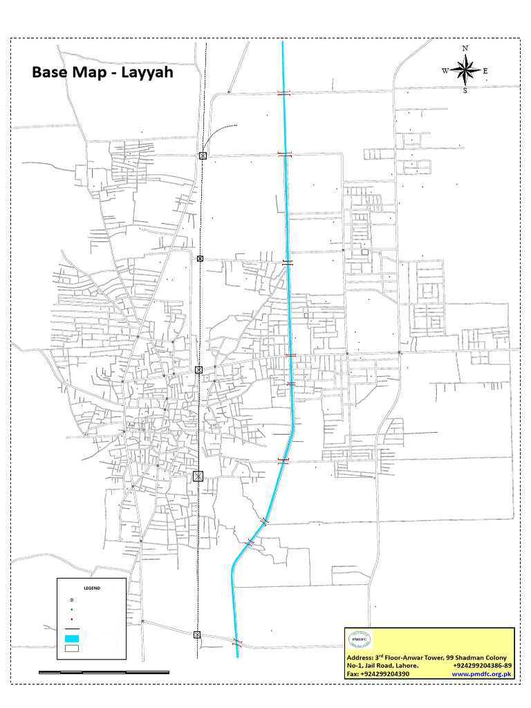Map of Layyah | PDF