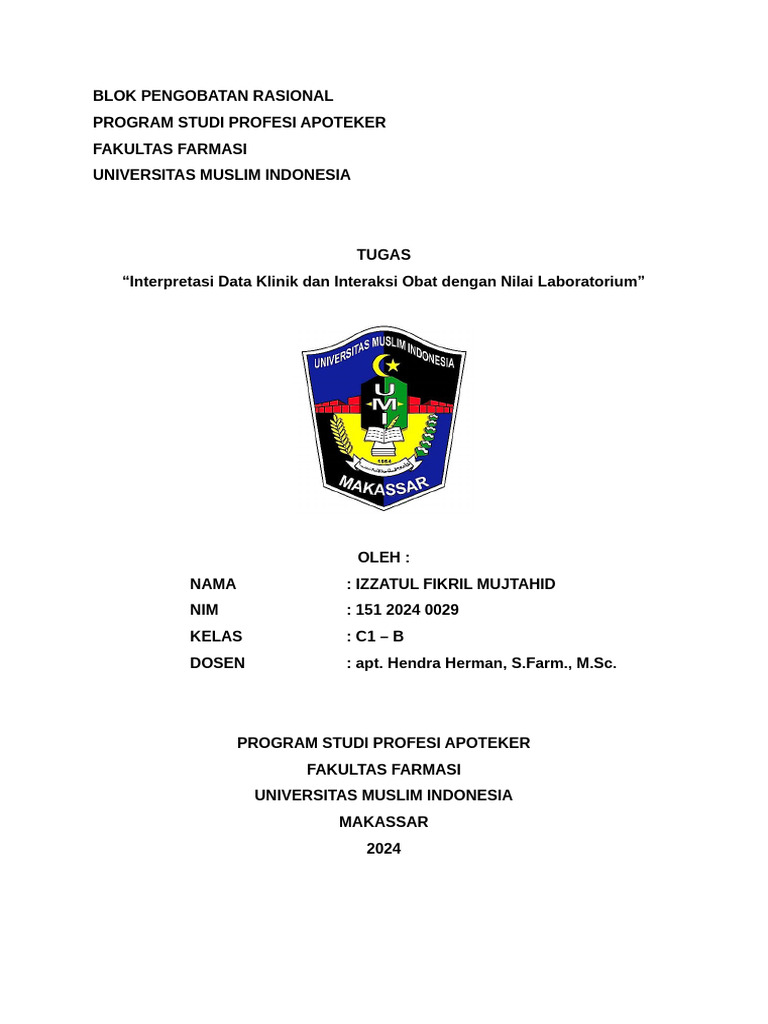 Interpretasi Data Klinik Laboratorium | PDF