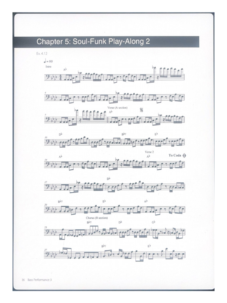 Chapter 5 Soul-Funk Play-Along 2 | PDF