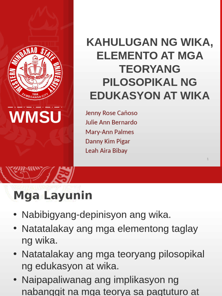 G3 Filipino WIKA | PDF