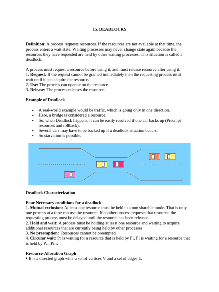 15 Deadlocks Pdf Concurrency Computer Science Combinatorics