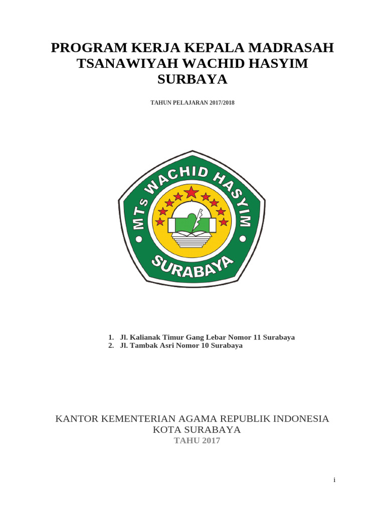 Program Kerja Kamad | PDF | Karier & Perkembangan
