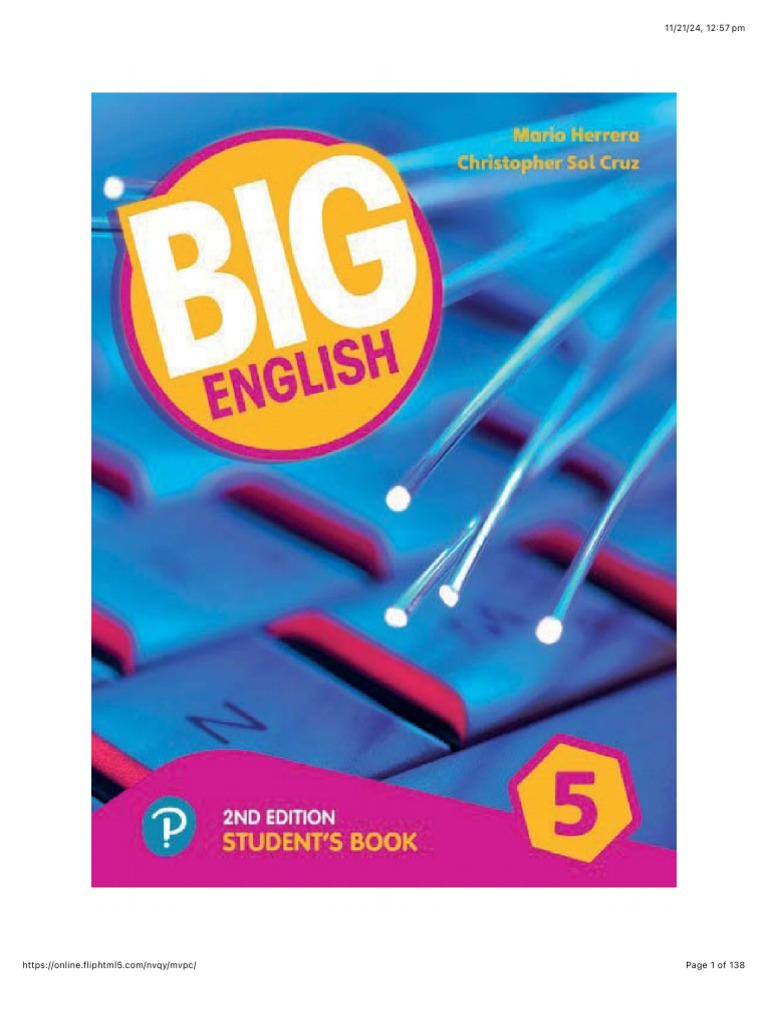 BIG ENGLISH 5 Student Book Pages 1-50 - Flip PDF Download - FlipHTML5 | PDF