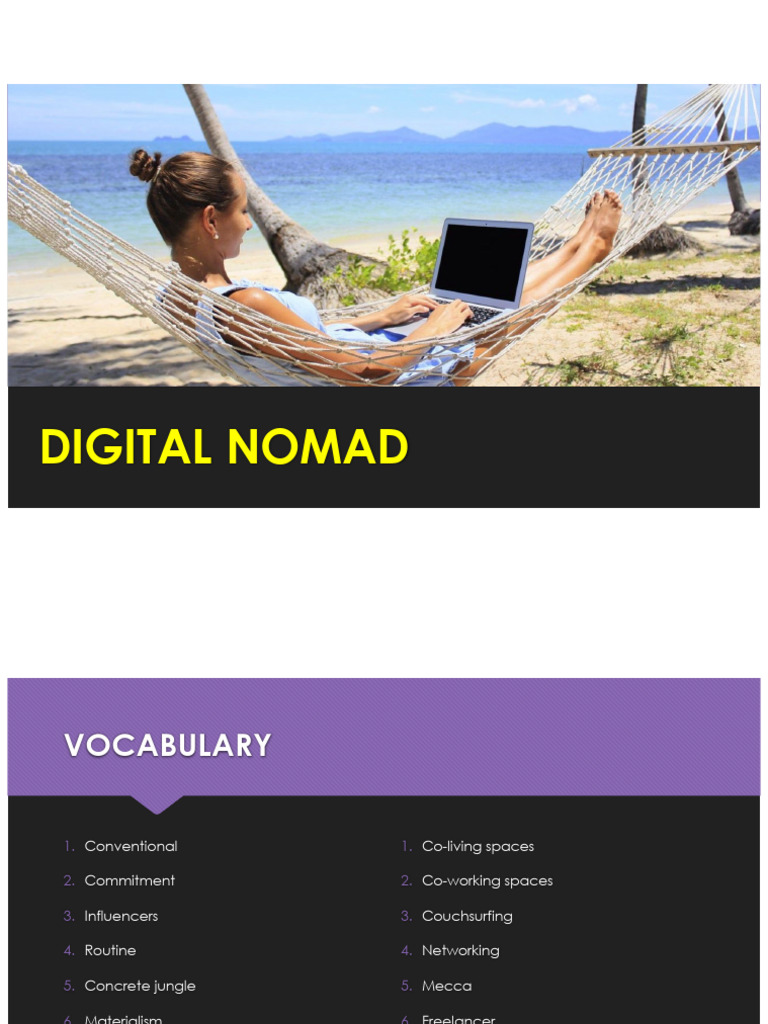 Digital Nomad | PDF | Cost Of Living