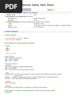 Krones Celerol Lu 7602 760808 Gb en v-1.0.5 Sdb | PDF | Toxicology | Occupational Safety And Health