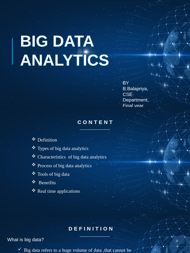 4007 Big Data Anaalytics | PDF | Big Data | Apache Hadoop 4007 Big Data Anaalytics | PDF | Big Data | Apache Hadoop