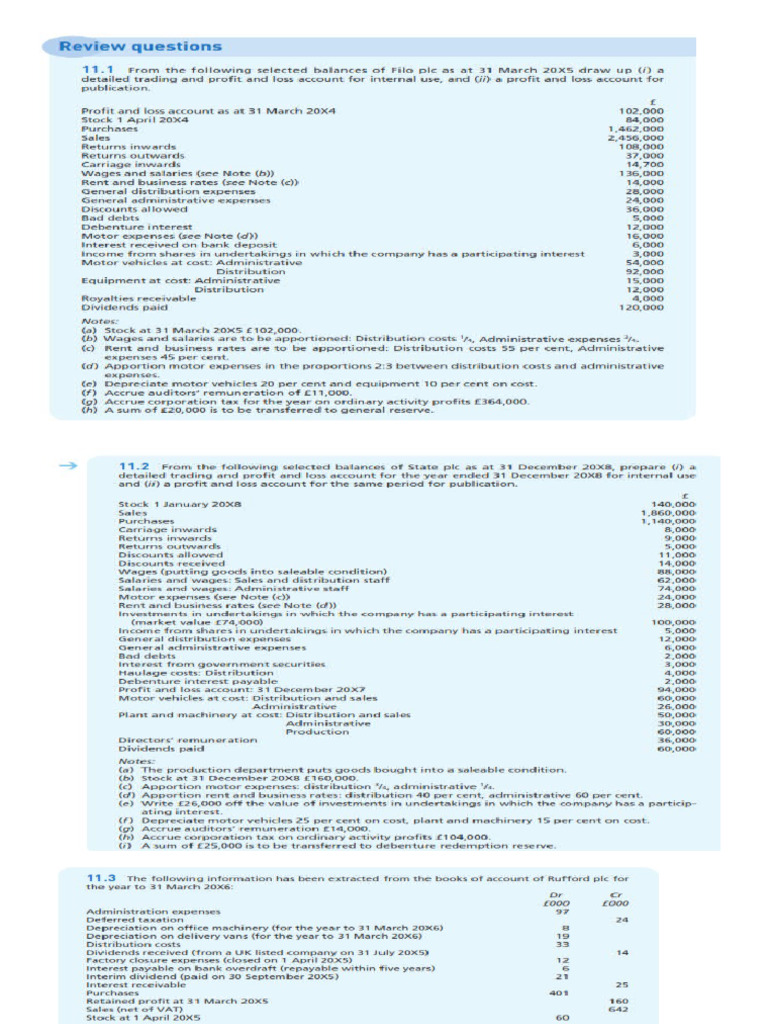 Chapter 11 Questions | PDF