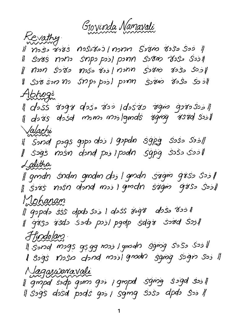 16.govinda Namavali | PDF