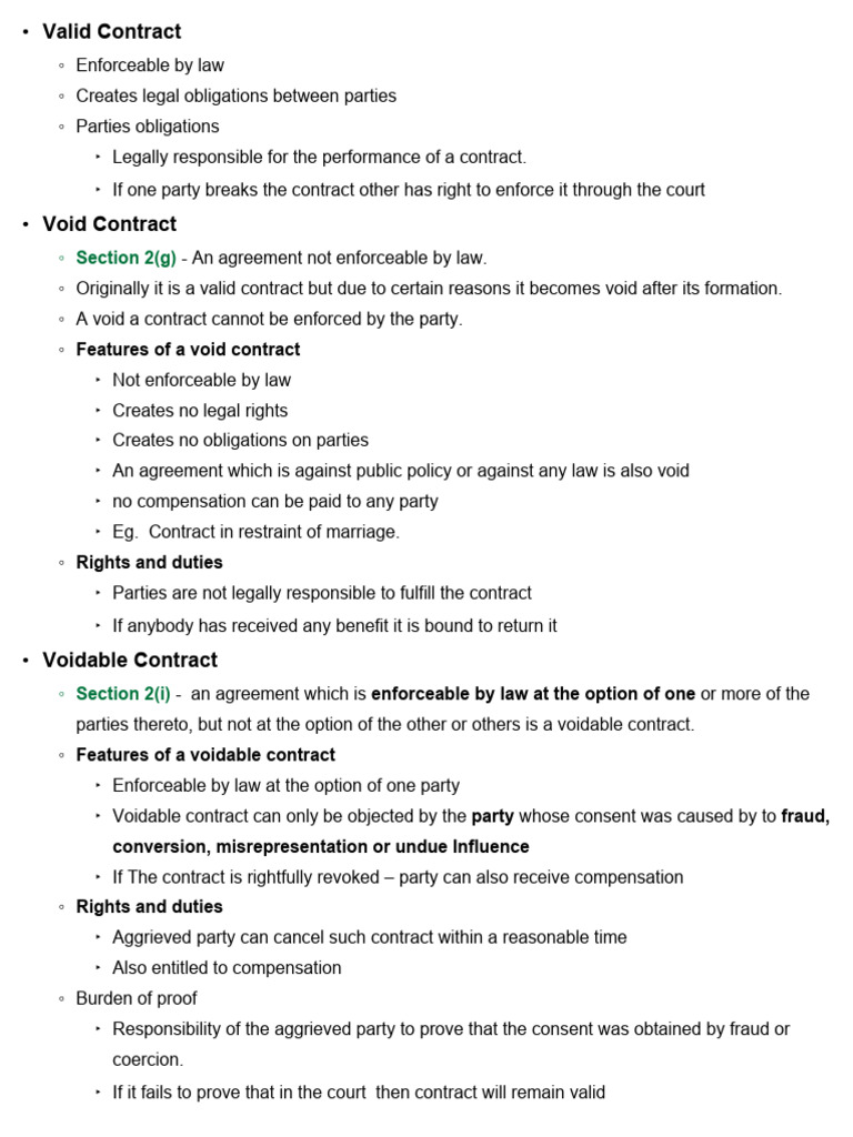 Void, Voidable, Illegal and Unenforceable Agreements | PDF | Gambling | Arbitration