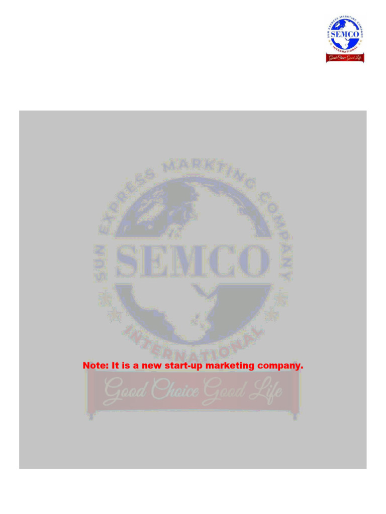 SEMCO - Question | PDF | Business