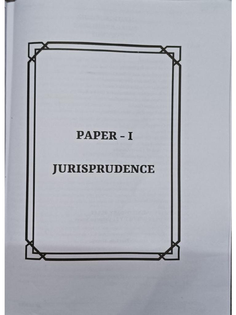 Jurisprudence | PDF
