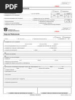 Formato de Referencia Con Logo Opd Imss Bienestar 2025 | PDF