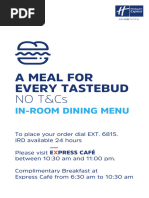 HOCCO Menu 2023 (Eatery) | PDF | Ice Cream | Pizza