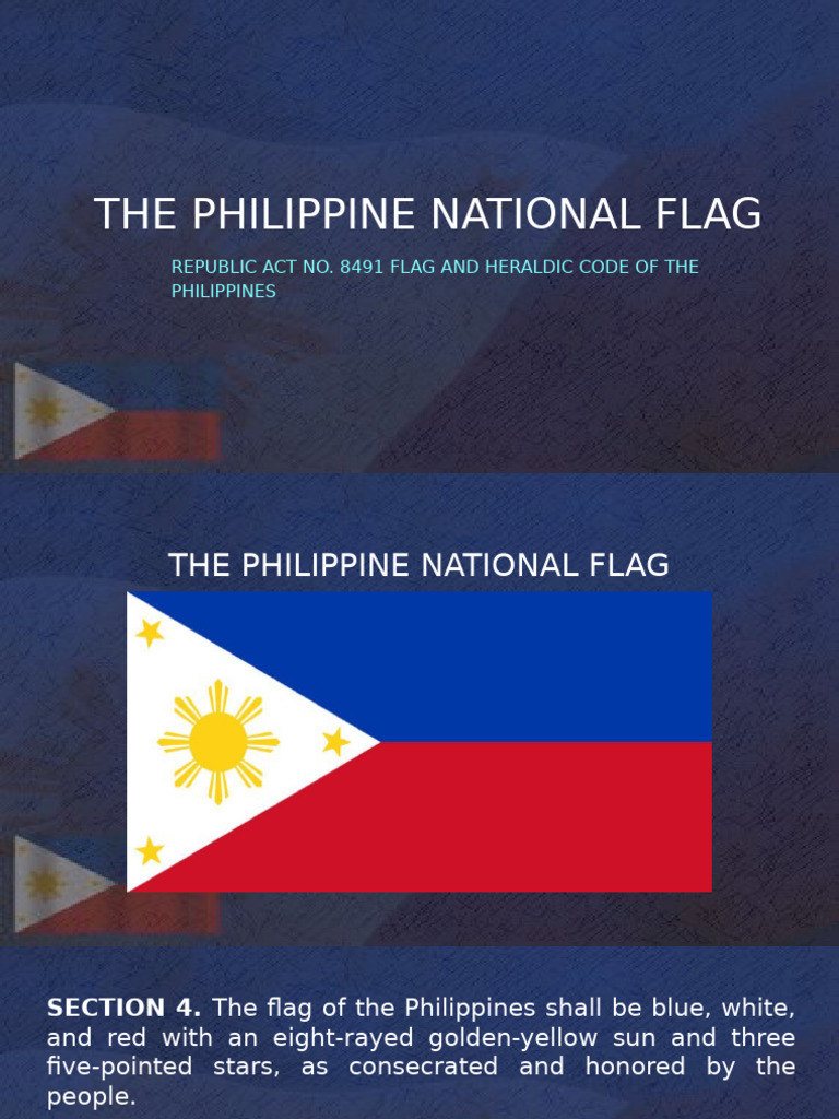Philippine National Flag | PDF | Flag | Philippines