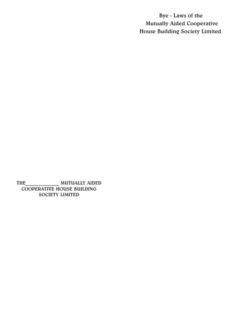 House Building Societie | PDF | Savings And Loan Association | Interest