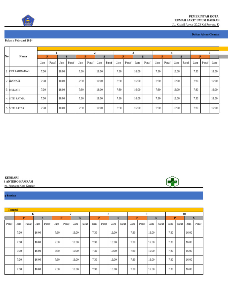 Absen Cleaning Serviece | PDF
