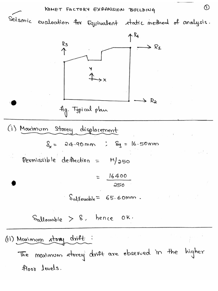Expansiion Building - Static Analysis Vs Dyanmic Analysis | PDF
