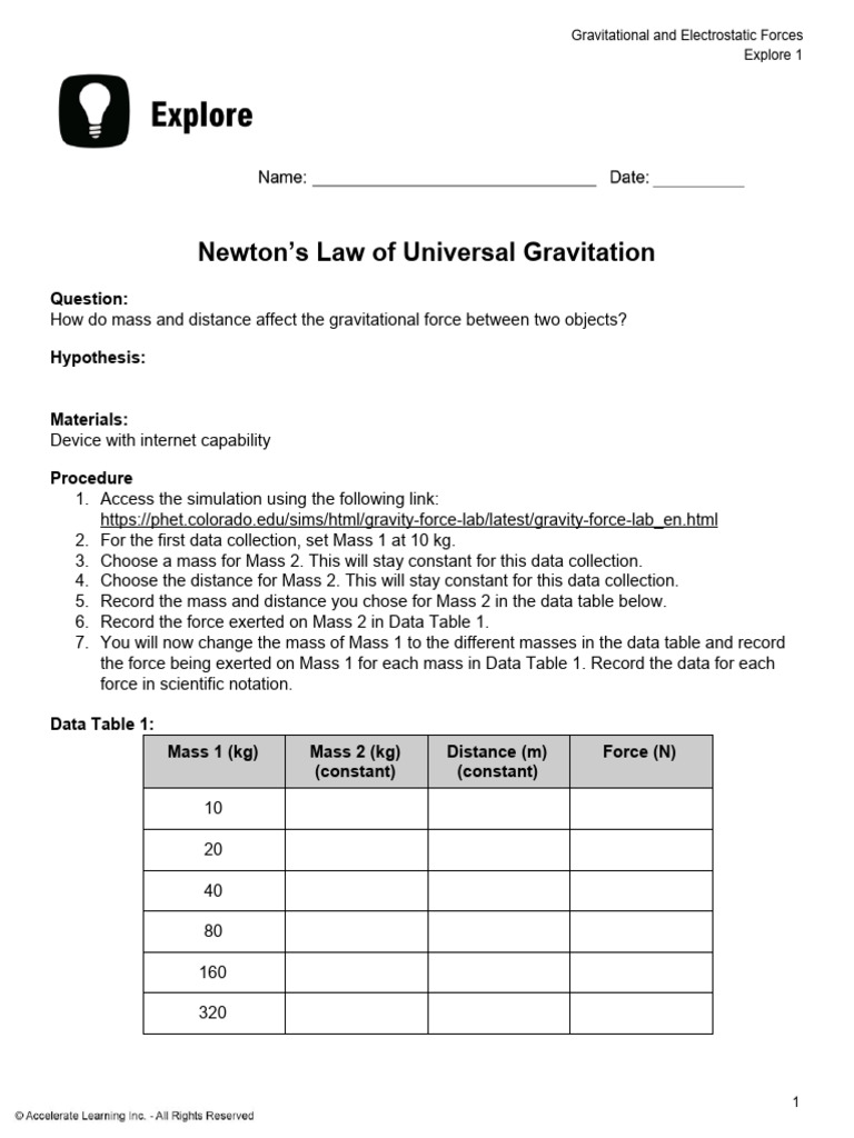 NGSS3D HSPS GravitationalandElectrostaticForces EXPLORE 1SciInv ...