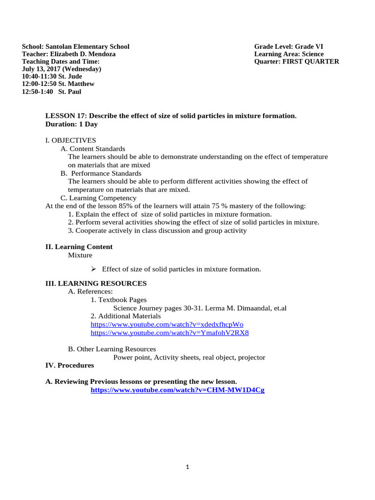 Effects of Solid Particle Size in Mixtures | PDF | Liquids | Gases