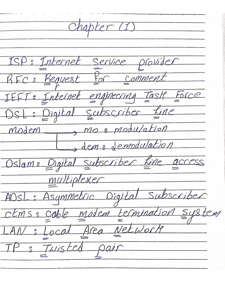 Chapter (1) Abbreviations | PDF