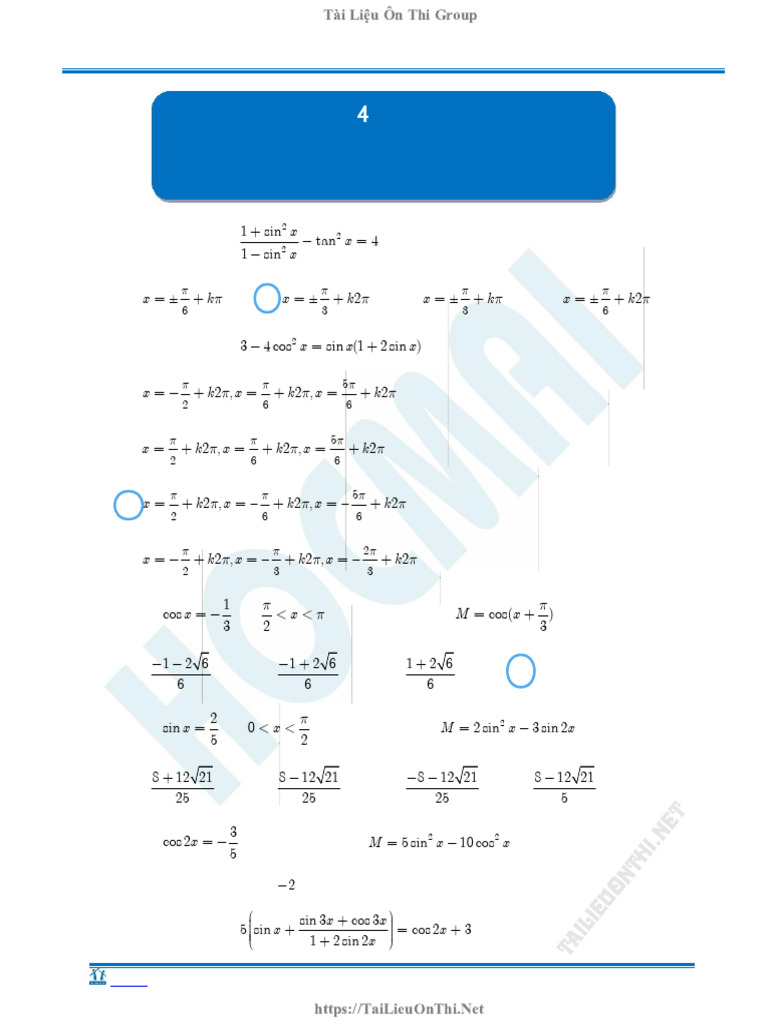 04 BTTL DA KT4 Luong Giac | PDF