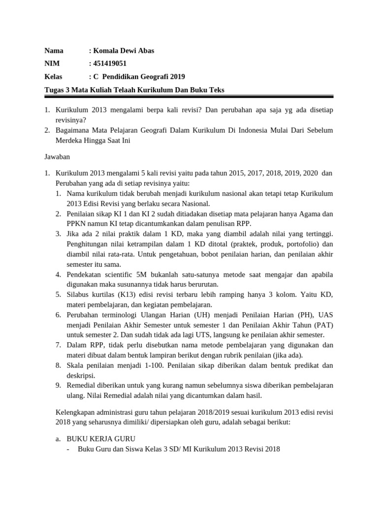 Tugas 3 - Komala Dewi Abas | PDF