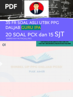 Kumpulan Soal UTBK UKPPPG Beserta Kunci Jawabannya | PDF