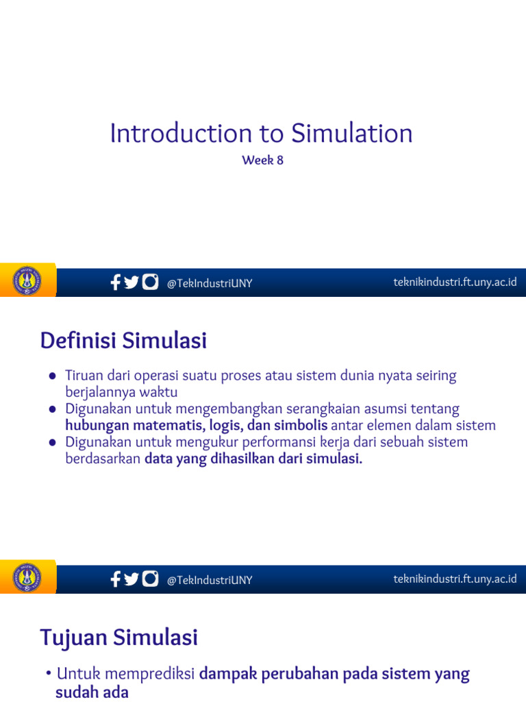 08 Pendekatan Simulasi | PDF