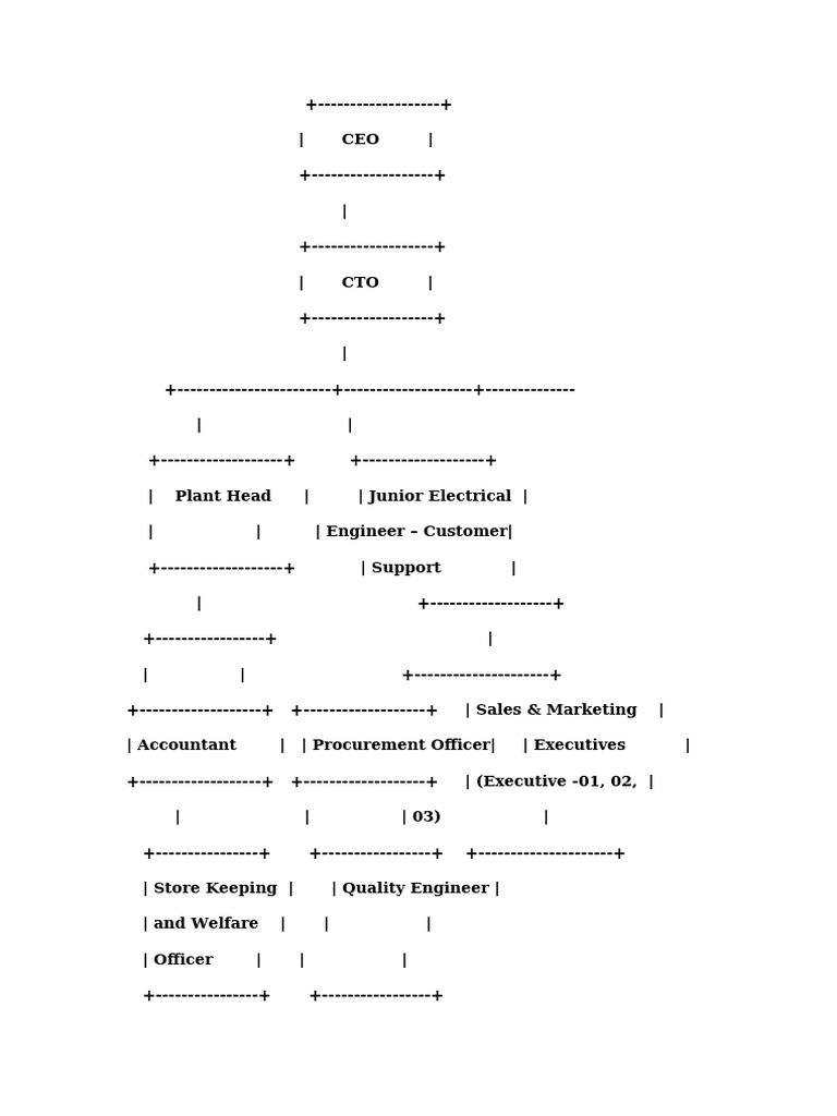 Organization Chart | PDF | Procurement | Inventory