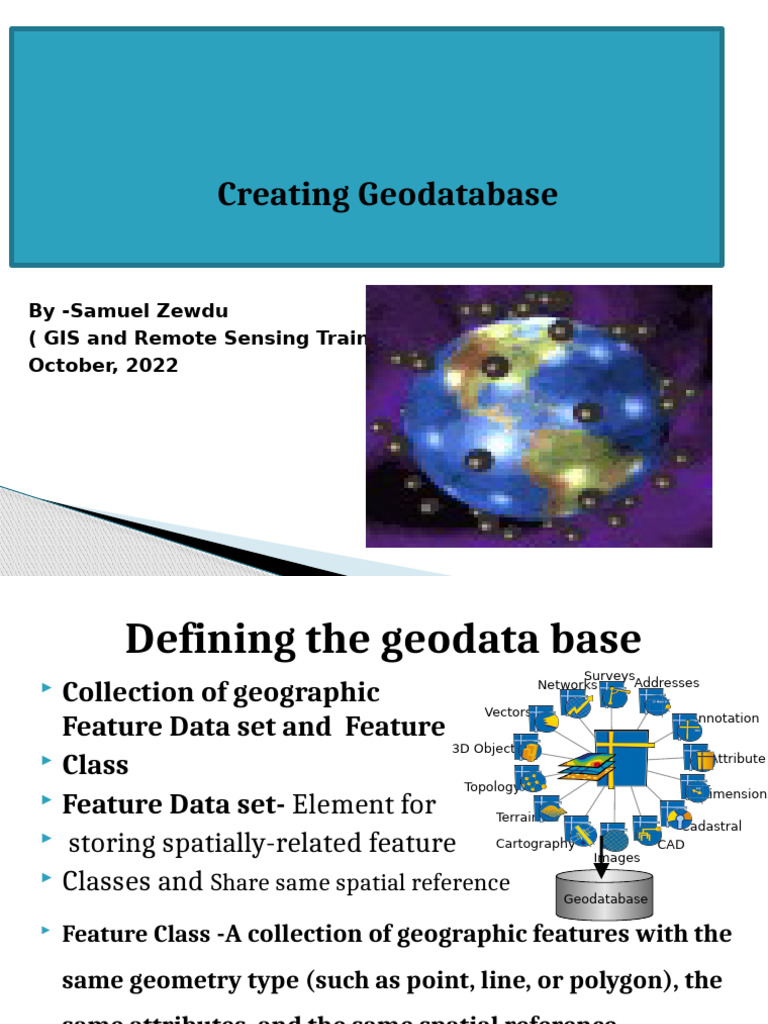Geodatabase Essentials for GIS Users | PDF | Computing | Data