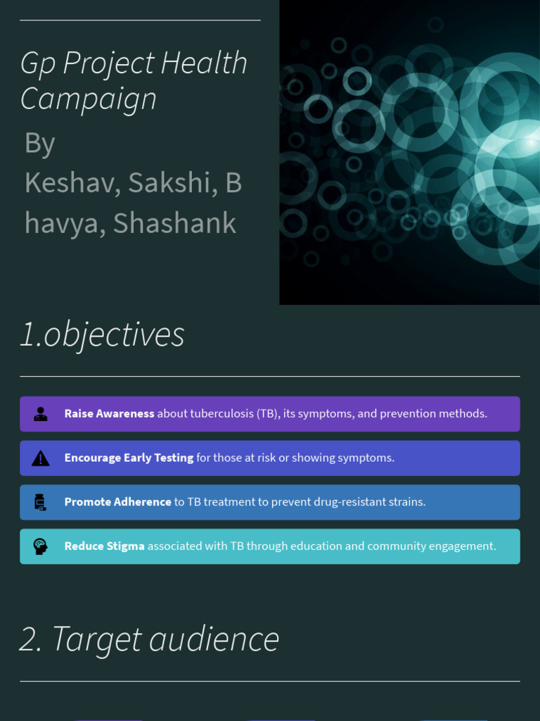 GP Project Health Campaign | PDF | Tuberculosis | Animal Diseases