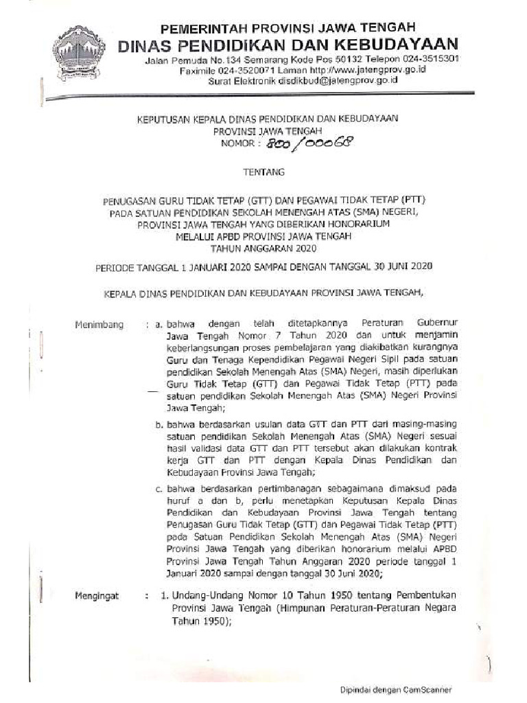 SK GTT PTT 2020 Semester 1 Dan 2 Edit - Compressed | PDF