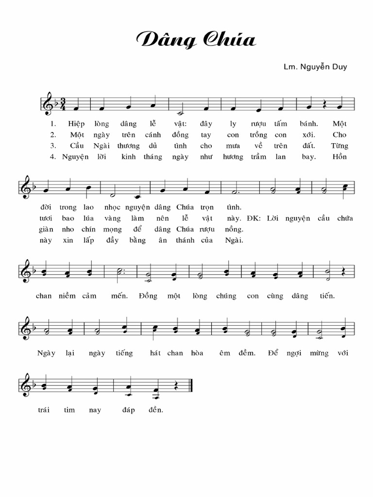 Dang Chua - Hop Am | PDF