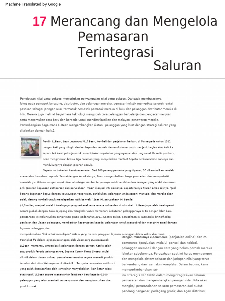 Place Strategy - Ch17 Dan 18 | PDF