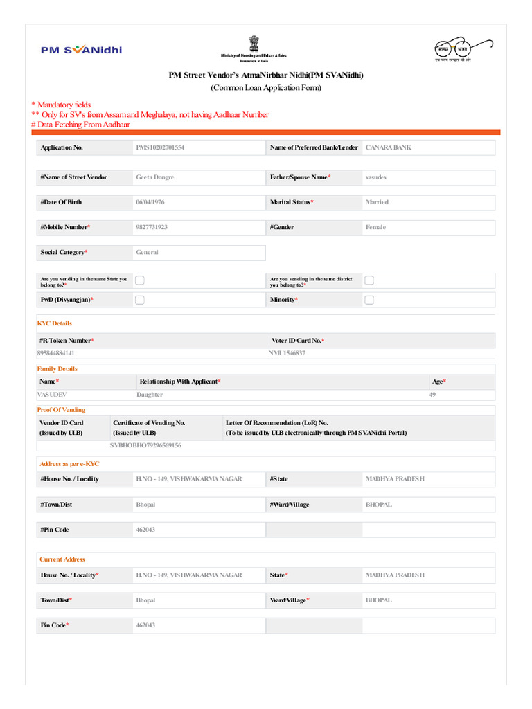 PMS10202701554 LoanApplication | PDF | Loans | Credit