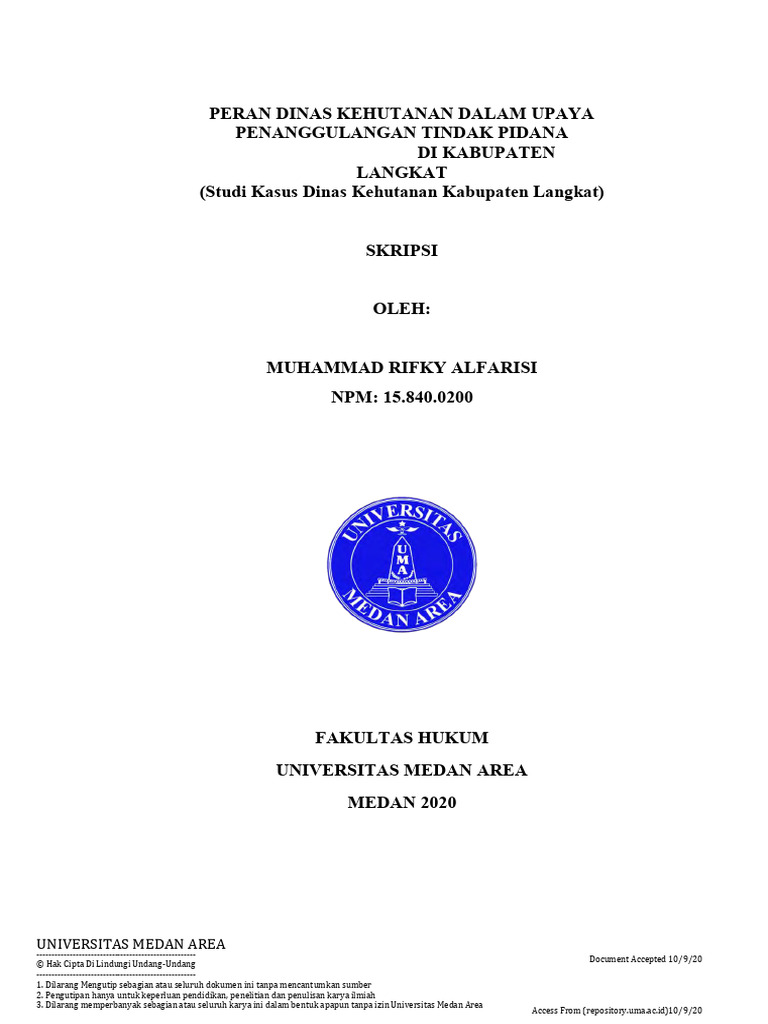 Muhammad Rifky Alfarisi - Fulltext | PDF